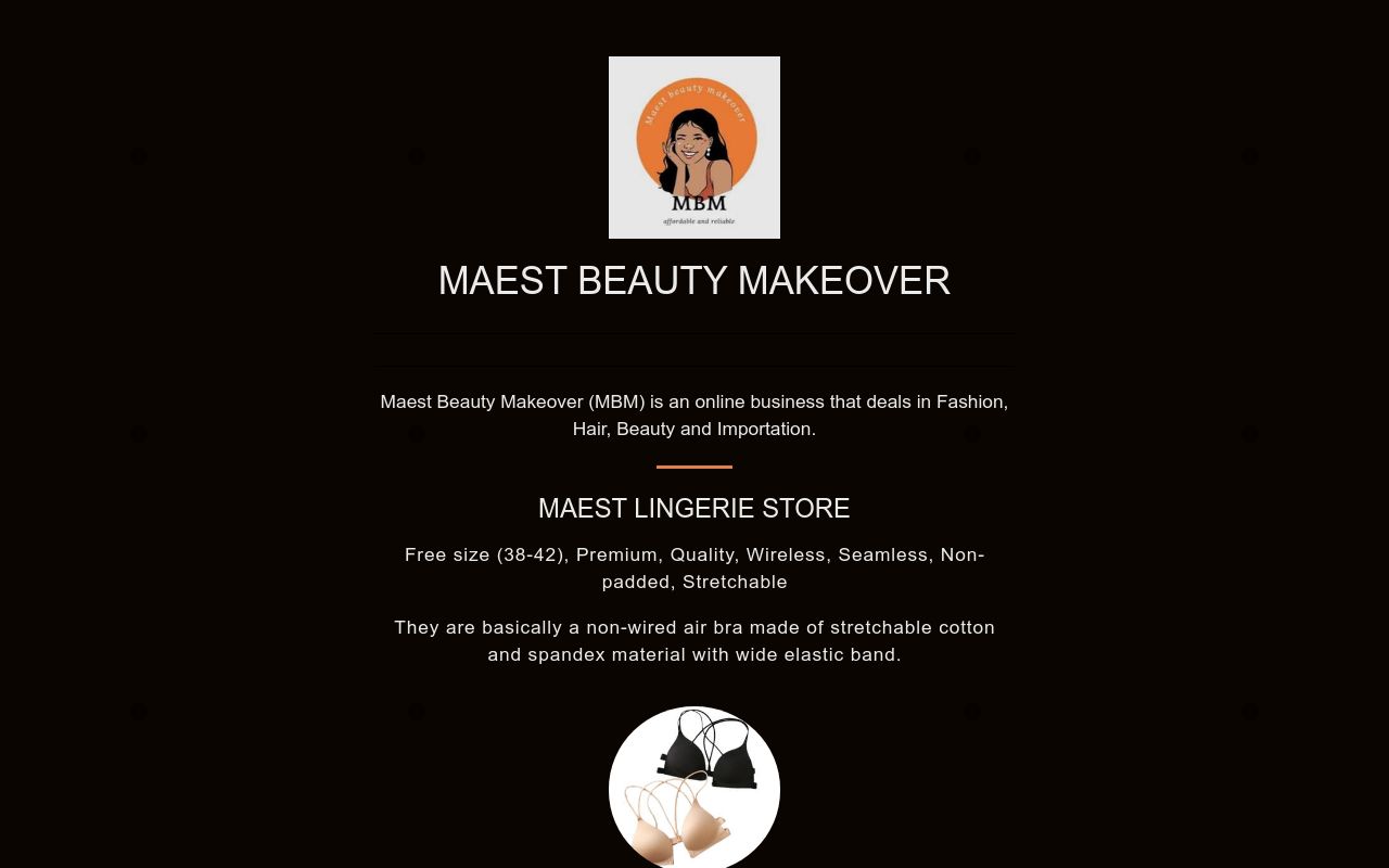 Maest Beauty Makeover